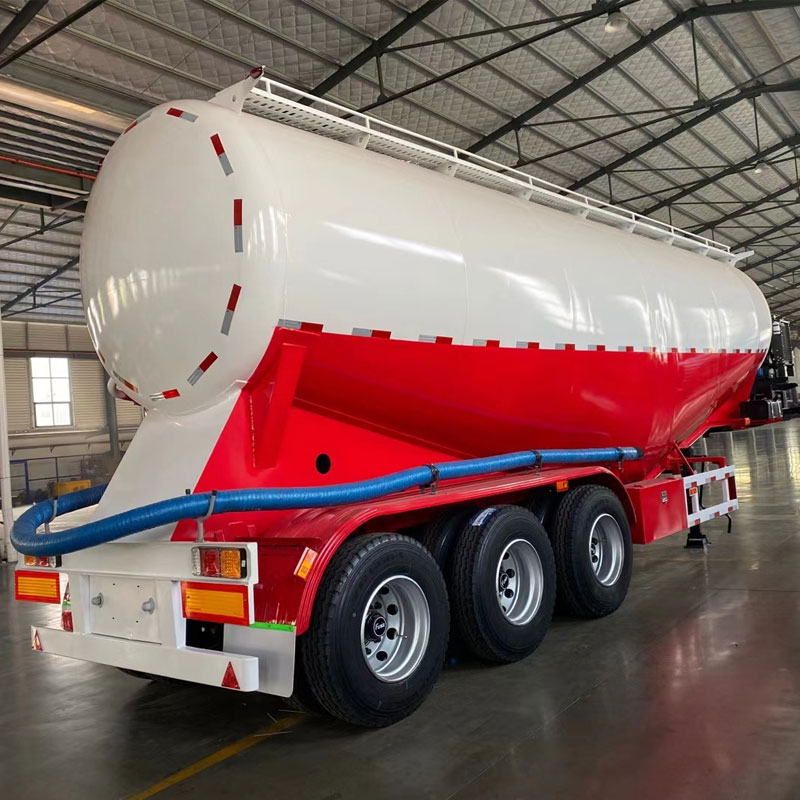 3 Axle Bulk Cement Tanker Trailer will be Sent to Republic of Congo ...